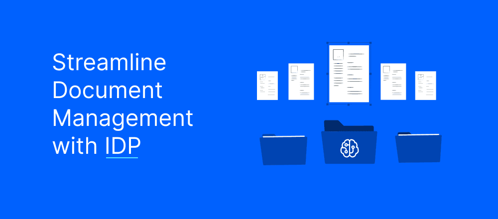 Simplifying customs document management with IDP