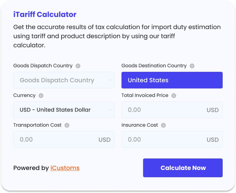 Tariff Calculator: Simplify Tariff Code Classification