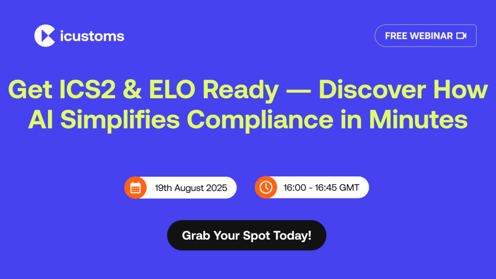 Real-Time Classification and Tariff Updates with iCustoms’ AI